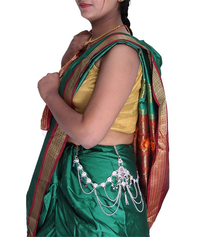 Handmade Very Classy Delicate Styled Silver Plated Beautiful Waist ...