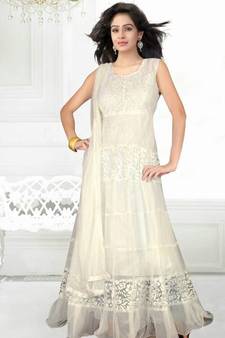 Semi-Stitched Suits Designs - Buy Semi Stitched Salwar Suits Online India