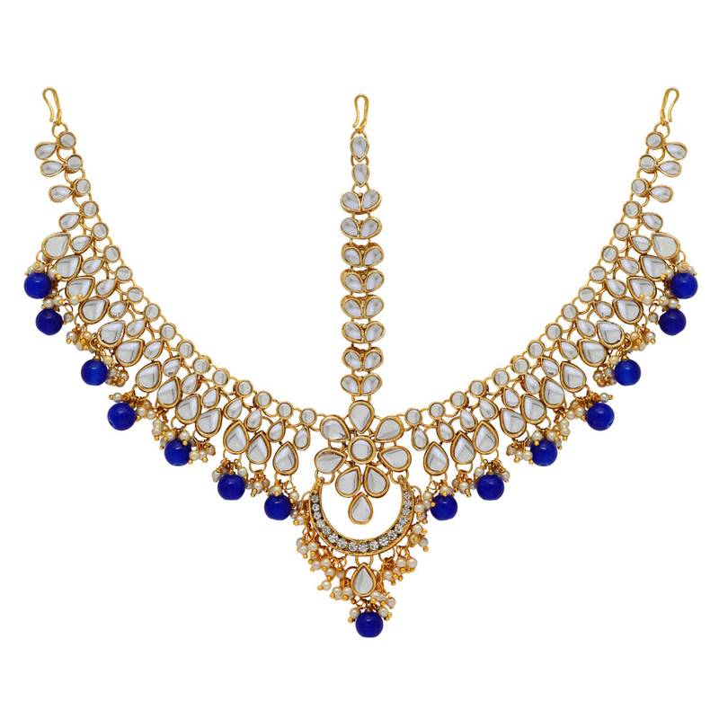 Blue jewellery - Jaipur Mart - 2751292