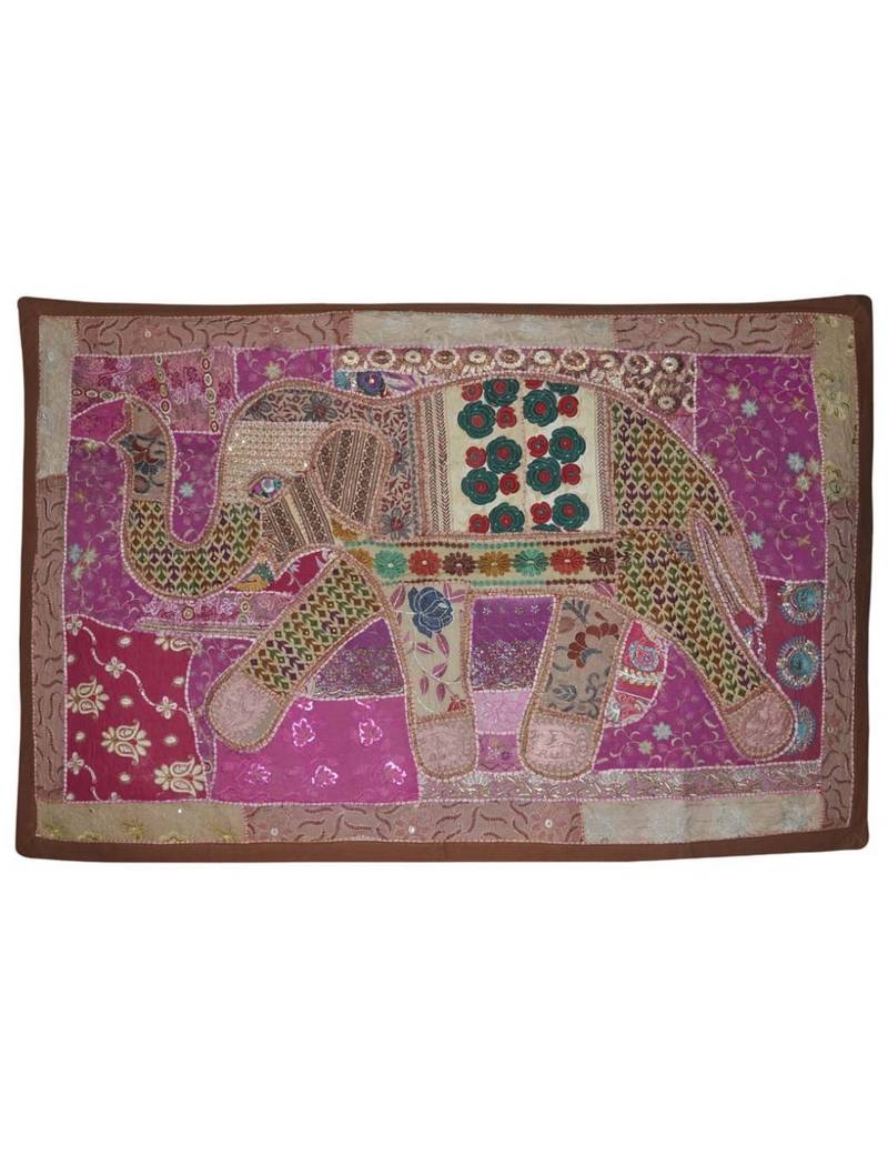 Rajasthani Traditional Design Sequin And patchwork Cotton Wall Decor ...