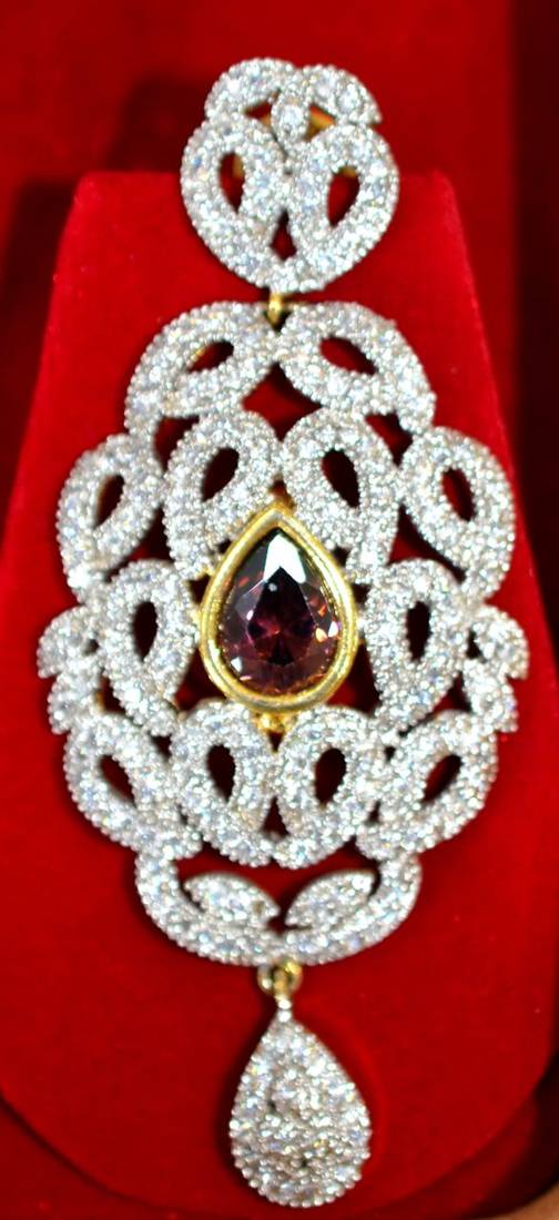 Changeable Diamond Choker Set - Dilan Jewels - 33619