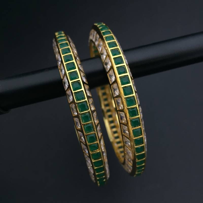 Green Bangles - DUGRAN BY DUGRISTYLE - 2762937