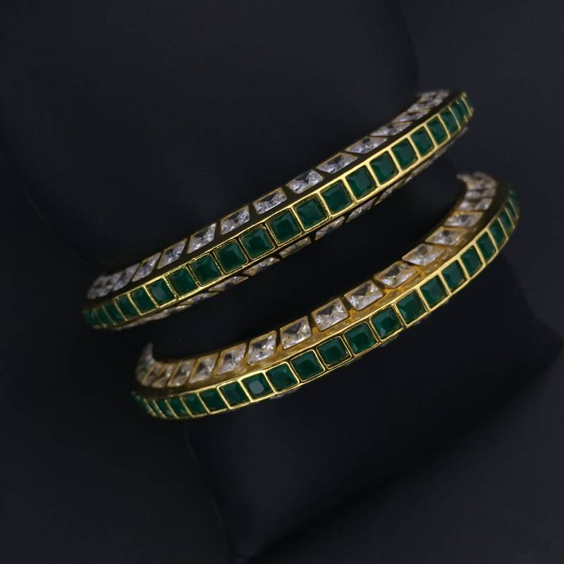 Green Bangles - DUGRAN BY DUGRISTYLE - 2762937