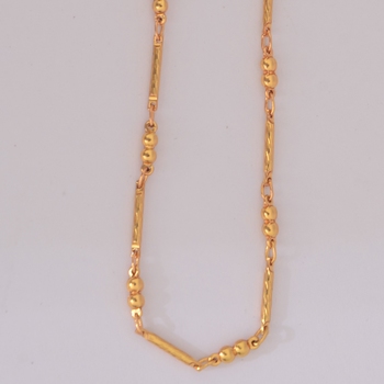 Enticing Gold Colored Daily Wear Chain - getjewelified - 374079