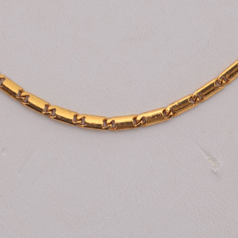 Classy Gold Colored Daily Wear Chain - getjewelified - 374080