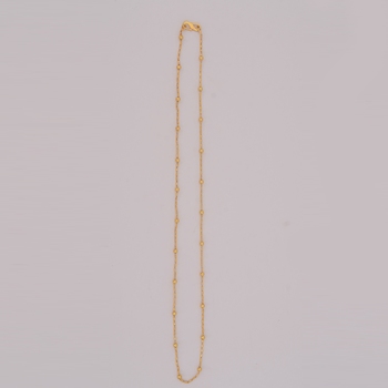 Stylish Gold Colored Daily Wear Chain - getjewelified - 374082