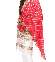 Red Multi Lahariya - Veera Paridhaan - 2778474