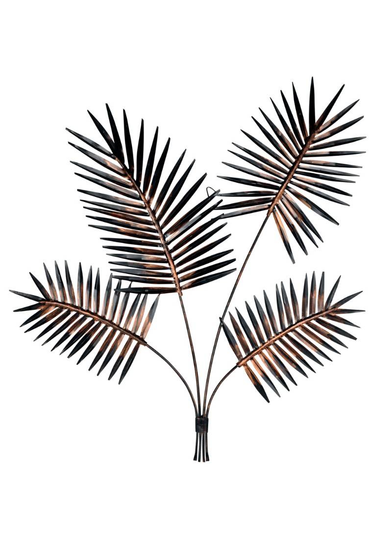 Lal Haveli Palm Tree Iron Leaves Wrought Iron Wall Decoration for ...