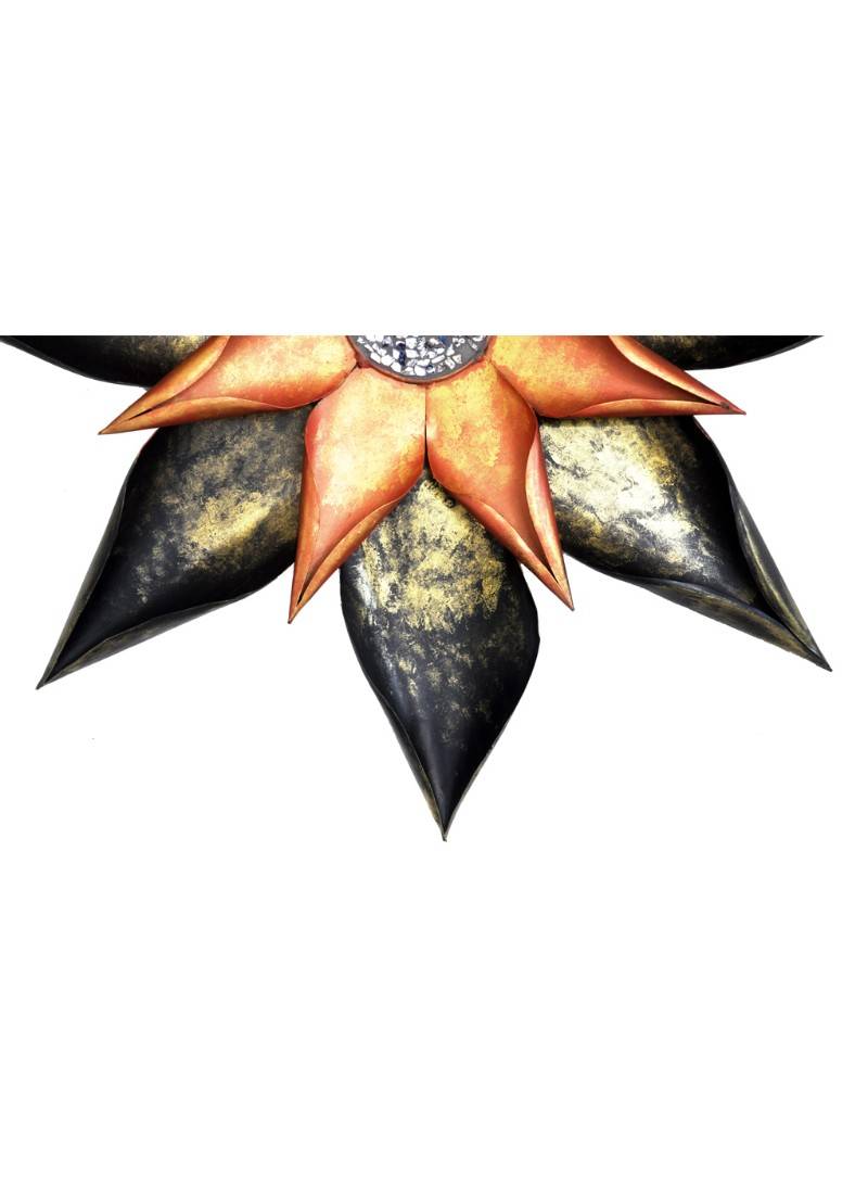 Home Decor Wrought Iron Flower Design Sculptures Wall Decor & Hangings ...