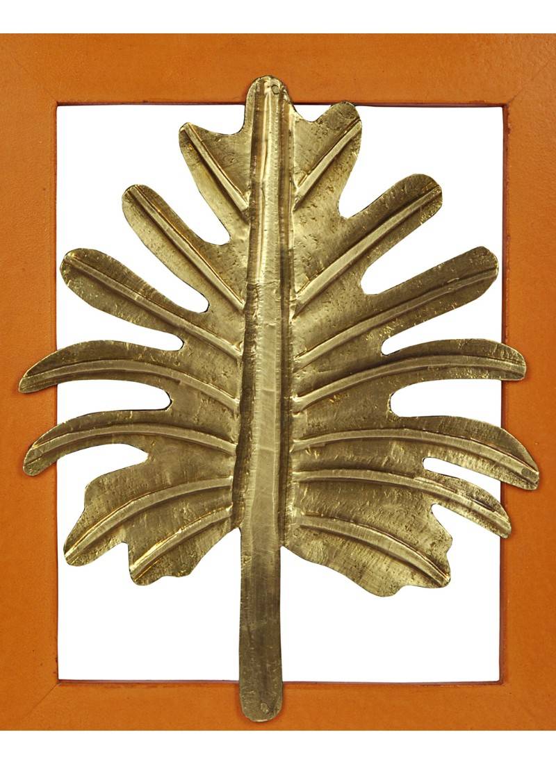 Room Decorative Ethnic Wooden Leaf Wall Mounted 13 X 11 Inches - LAL ...