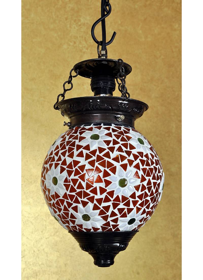 Rajasthani Handicrafts Mosaic Ceiling Pendant 13 X 6 Inches - LAL ...