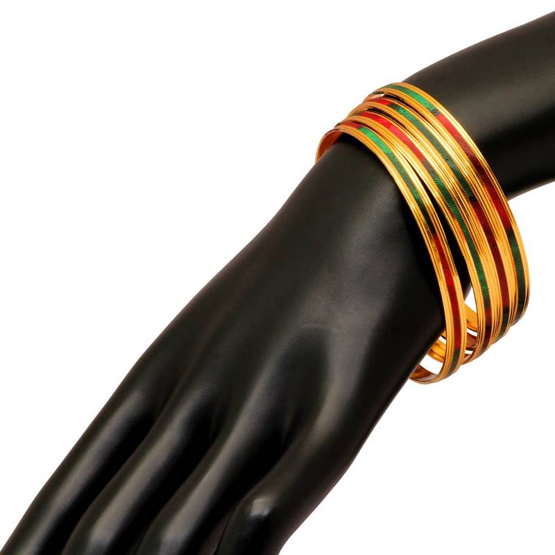 Maroon Bangles - Jaipur Mart - 2793138