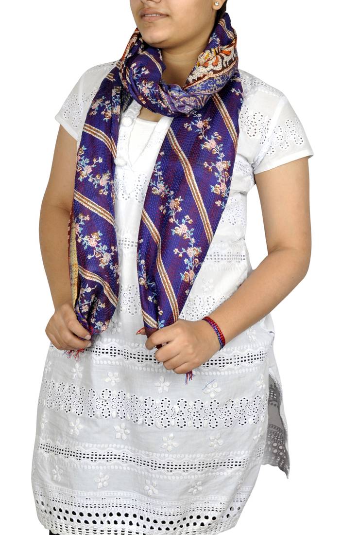 Lal Haveli Dupatta Silk Crafted Charming Women's Scarves - LAL HAVELI ...