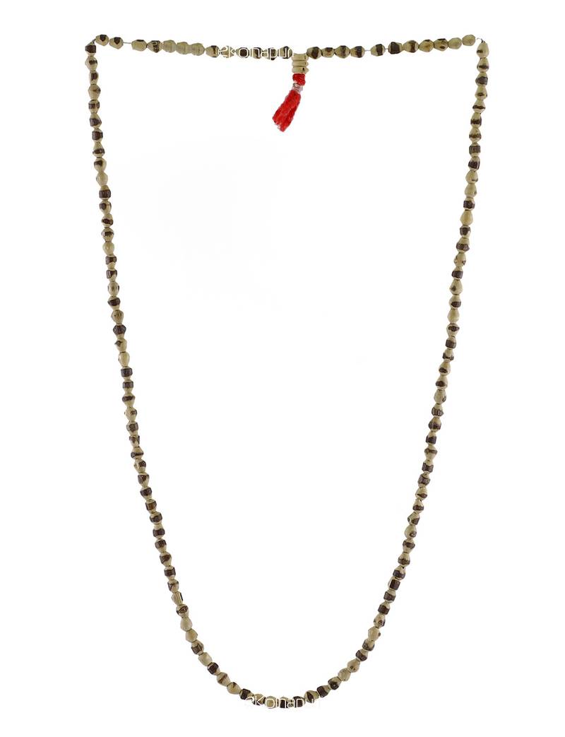 Wooden Combo Set Of 2 Kanthi Mala With Uneven Beads/Holy Basil Rosary ...