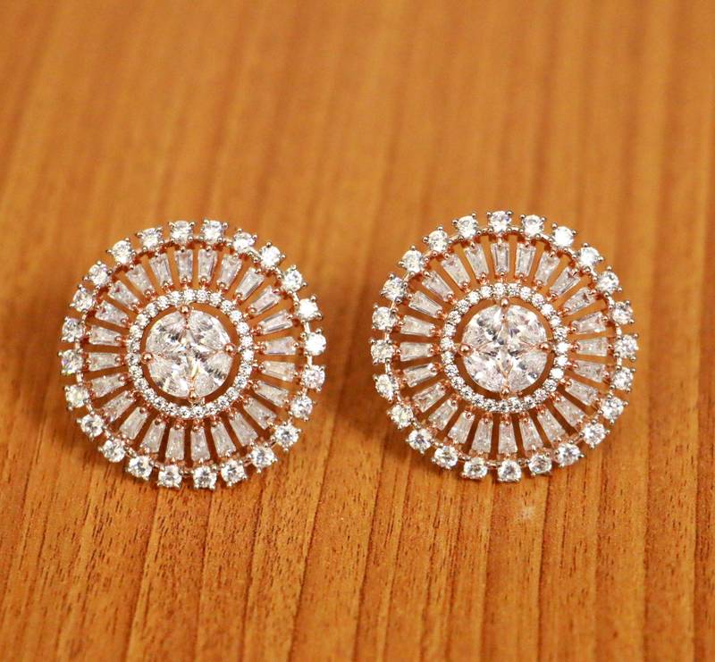 White Studs - Sanvi Jewels Pvt. Ltd. - 2812683