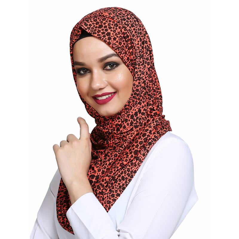 Viscose multicolor plain hijab - Momin Libas - 2814225