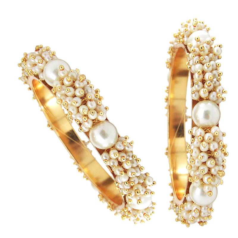 White bangles - 9blings - 2814681