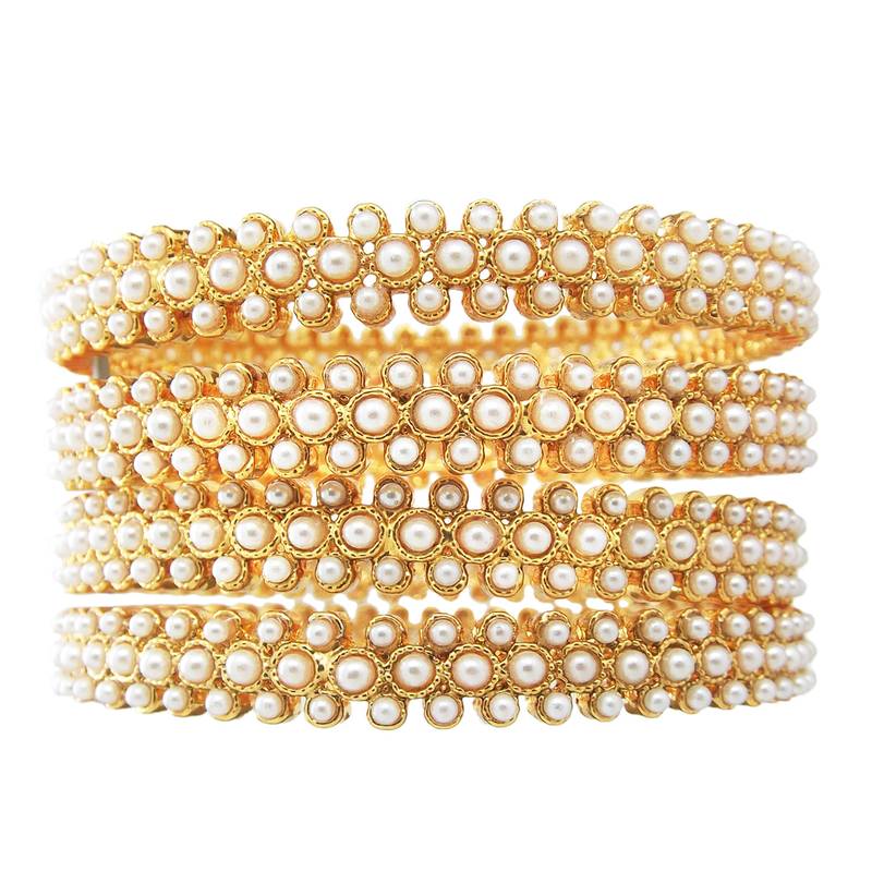 White bangles - 9blings - 2814692