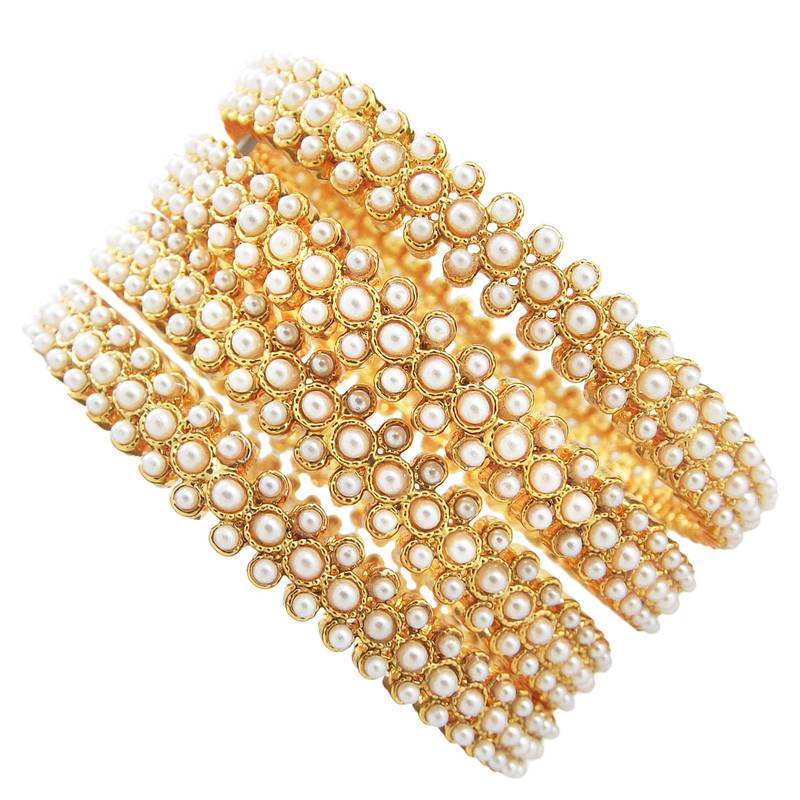 White bangles - 9blings - 2814692