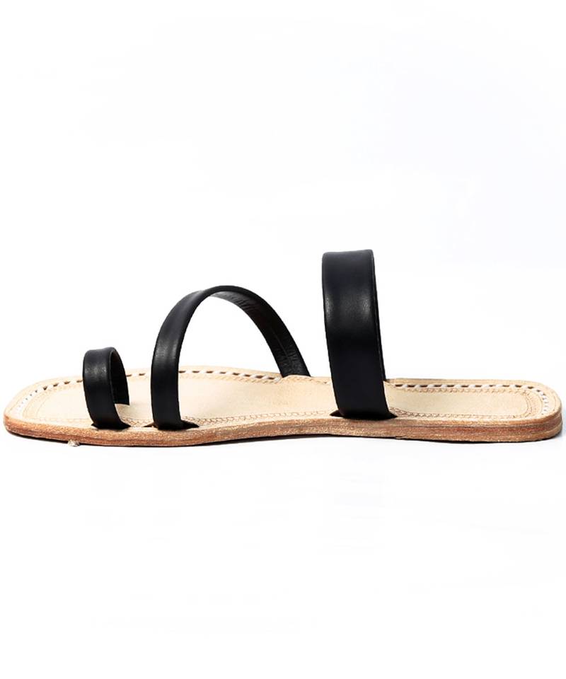 Handmade Authentic Genuine Leather Awesome Looking Black Side Lace ...