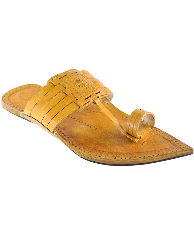 Light Yellow Maharaja Style Five Laces Authentic Handmade Genuine ...