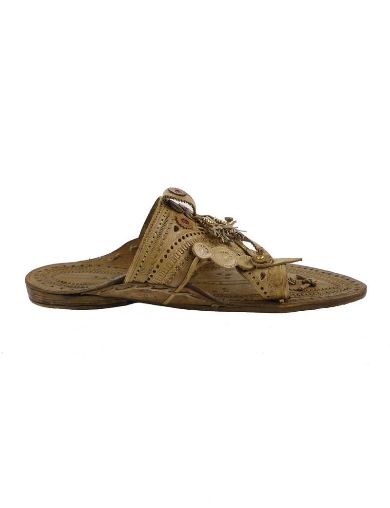 Handmade Authentic Genuine Leather Kolhapuri Chappals For Men ...