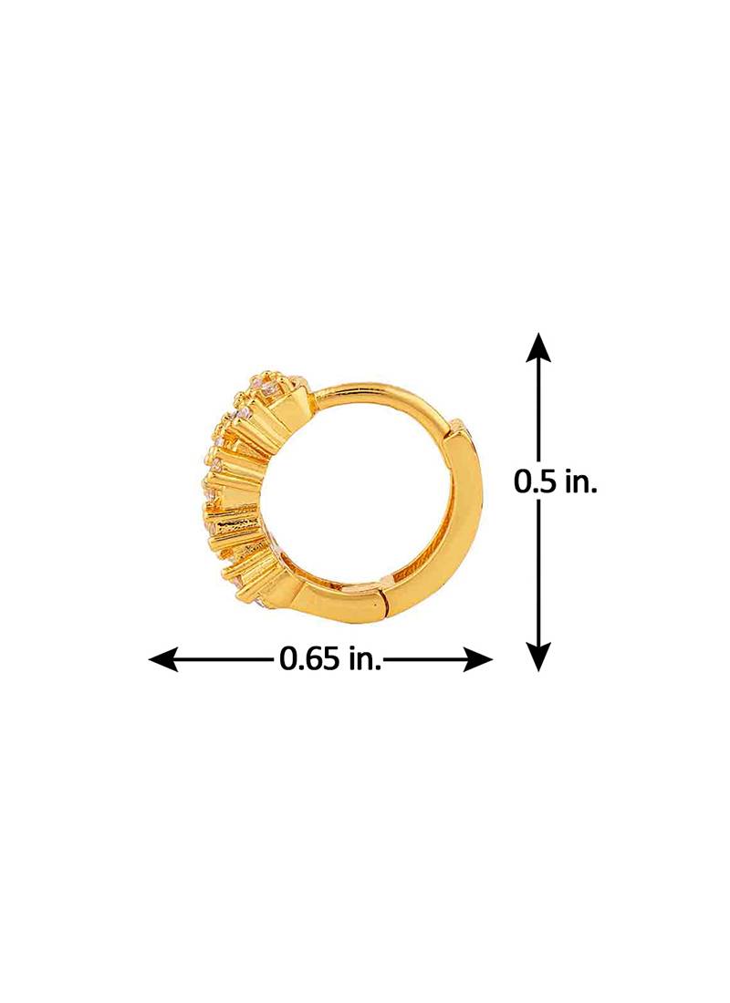 Cluster Setting Gems Earrings - Voylla - 2873220