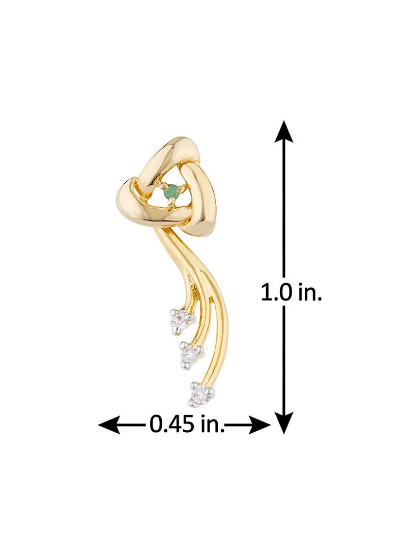 Twisted Generic Studs - Voylla - 2873273