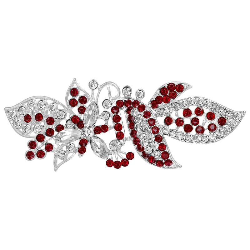 Gold diamond hair clip - MFJ - 2893107
