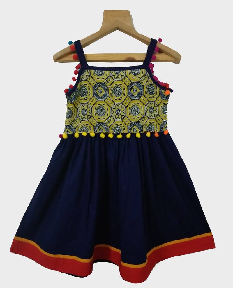 Green Printed Cotton Kids Top - KiddoPanti - 2893783