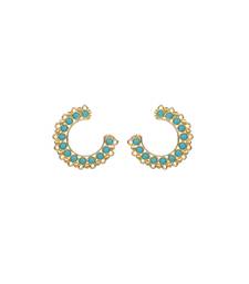 half circle earring for women - Vendee Fashion - 2903687