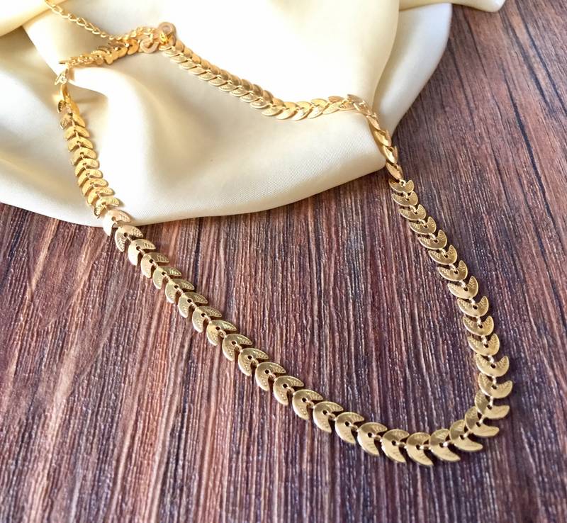 Gold necklaces - ABDESIGNS - 2923739