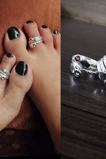 Shop Indian Toe Rings, Jodavi Designs Online for Women | Mirraw