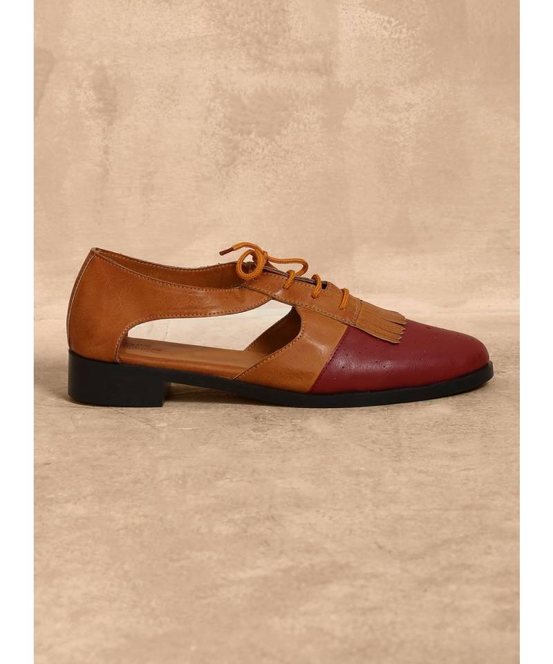 Red brogues - CRAVE CONNECT - 2934872