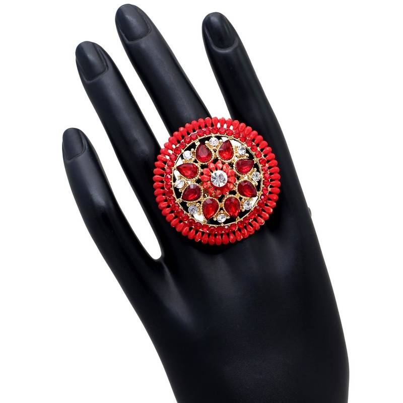 Maroon rings - Jaipur Mart - 2953364