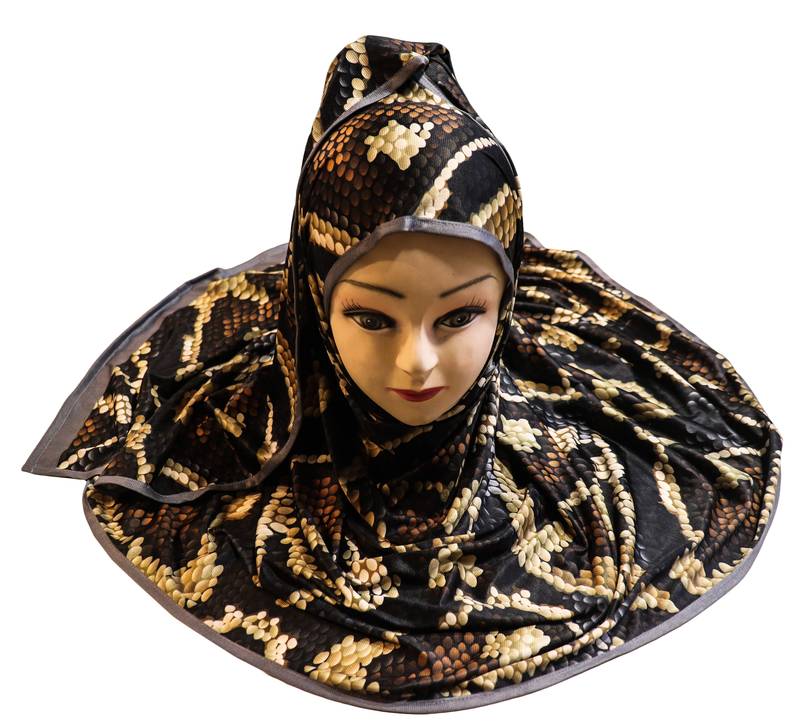 Justkartit Women'S Digital Printed Organic Lycra Stretchable Hijab ...