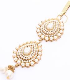 Pearl & Stone Work Drop Saree Challa/ Waist Key Chain/Satka For Women ...