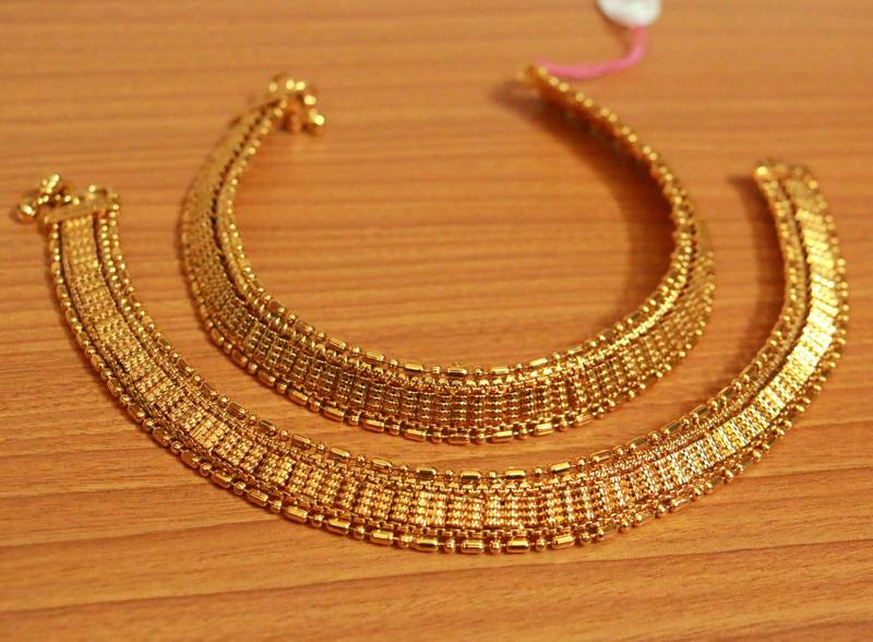 Gold Anklets - Sanvi Jewels Pvt. Ltd. - 2995118