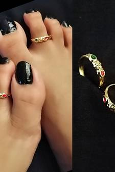 Shop Indian Toe Rings, Jodavi Designs Online for Women | Mirraw