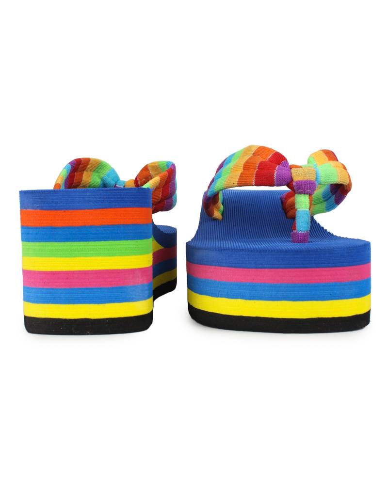 multicolor synthetic Flip Flops For Women - Do Bhai - 3026404