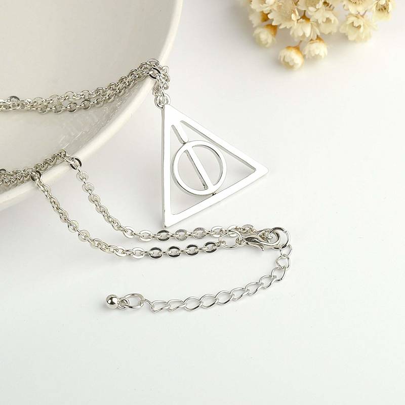 Harry Potter Time Turner Deathly Hallows Triangle Snitch Compass ...