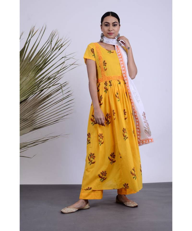 Jemsa Cotton Hand Block Set Three - Free Living - 3088742