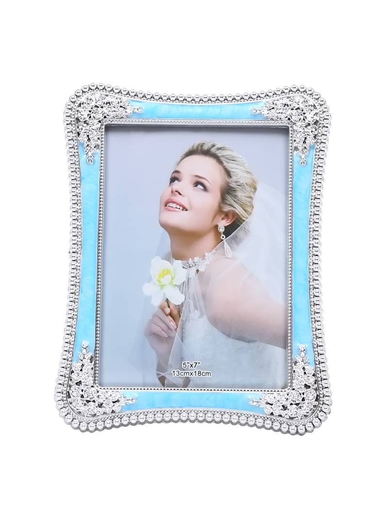 Decorative And Stylish Atmospheric Blue Photo Frame - Aapno Rajasthan ...