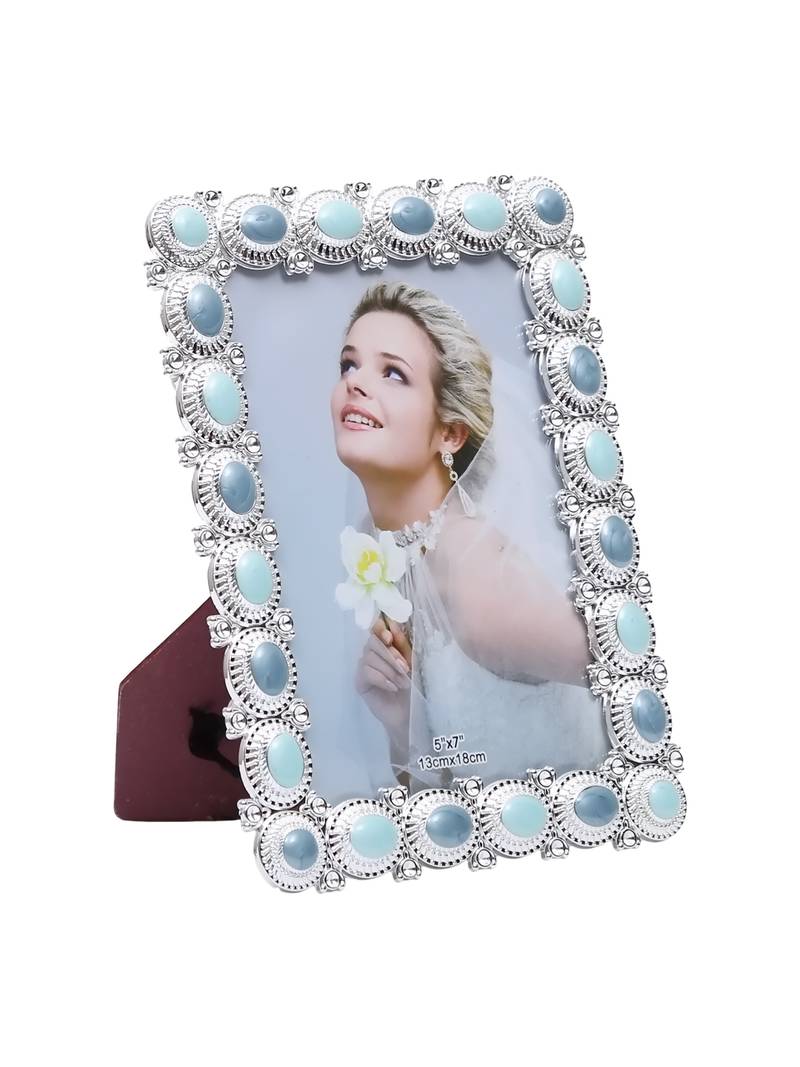 Attractive And Beautiful Photo Light Blue Frame - Aapno Rajasthan - 3091803