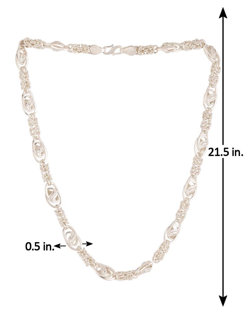 Hand Made Men's Anchor Links Chain - Voylla - 3092463