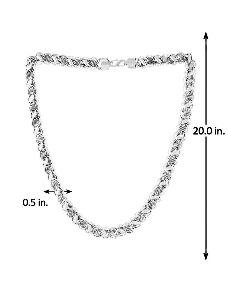 Linking Laureate Cuban Link Design Chain - Voylla - 3092755