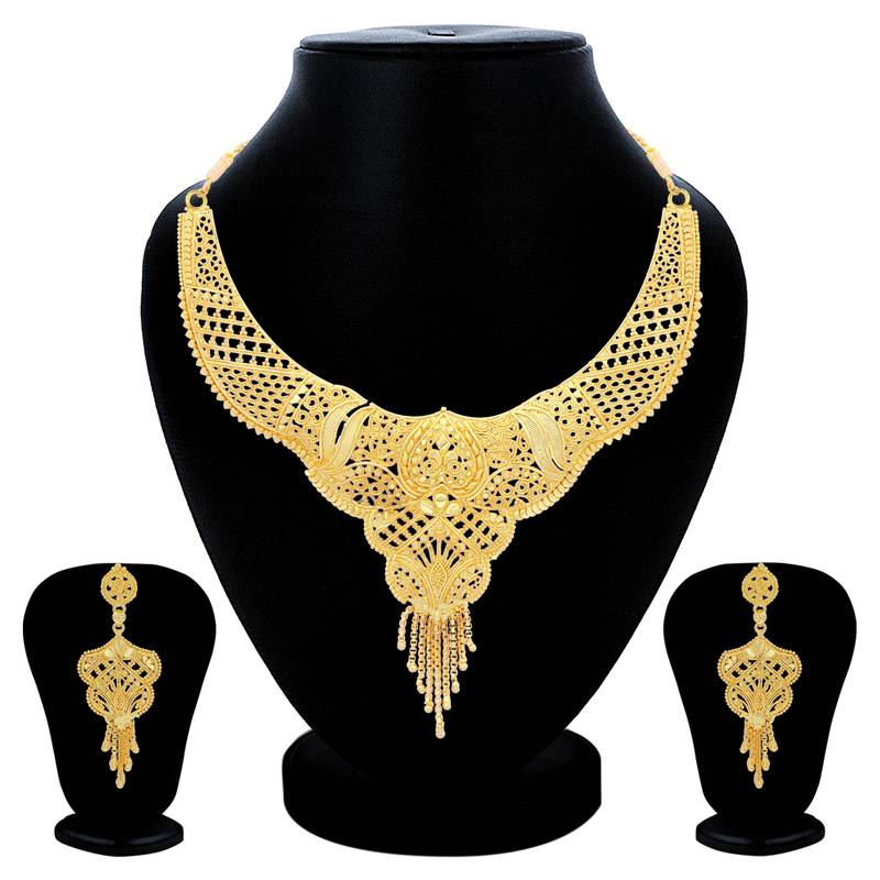 Gold chokers - Sukkhi Online Private Limited - 3098940