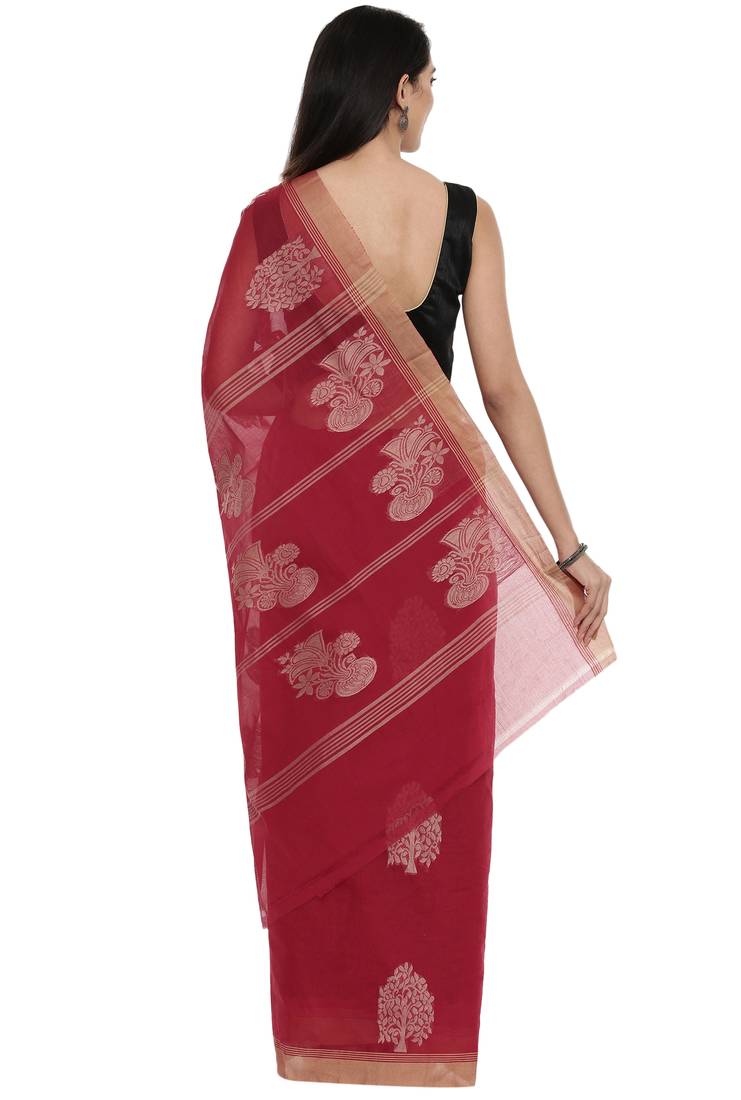 CLASSICATE from the house of The Chennai Silks Women's red Madurai ...