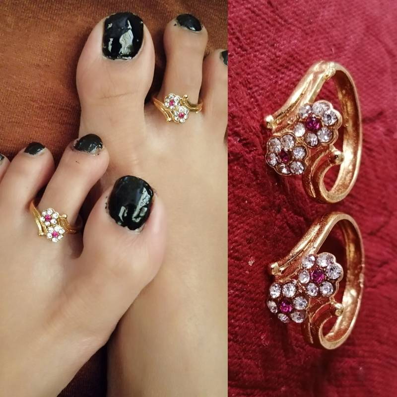 Gold Toe Rings - ABDESIGNS - 3113788