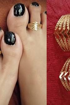 Shop Indian Toe Rings, Jodavi Designs Online for Women | Mirraw